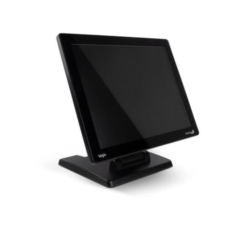 Monitor Touch Screen Elgin Bematech CM-15N, 15", LCD, XGA, HDMI e VGA, Preto - SHOPAR