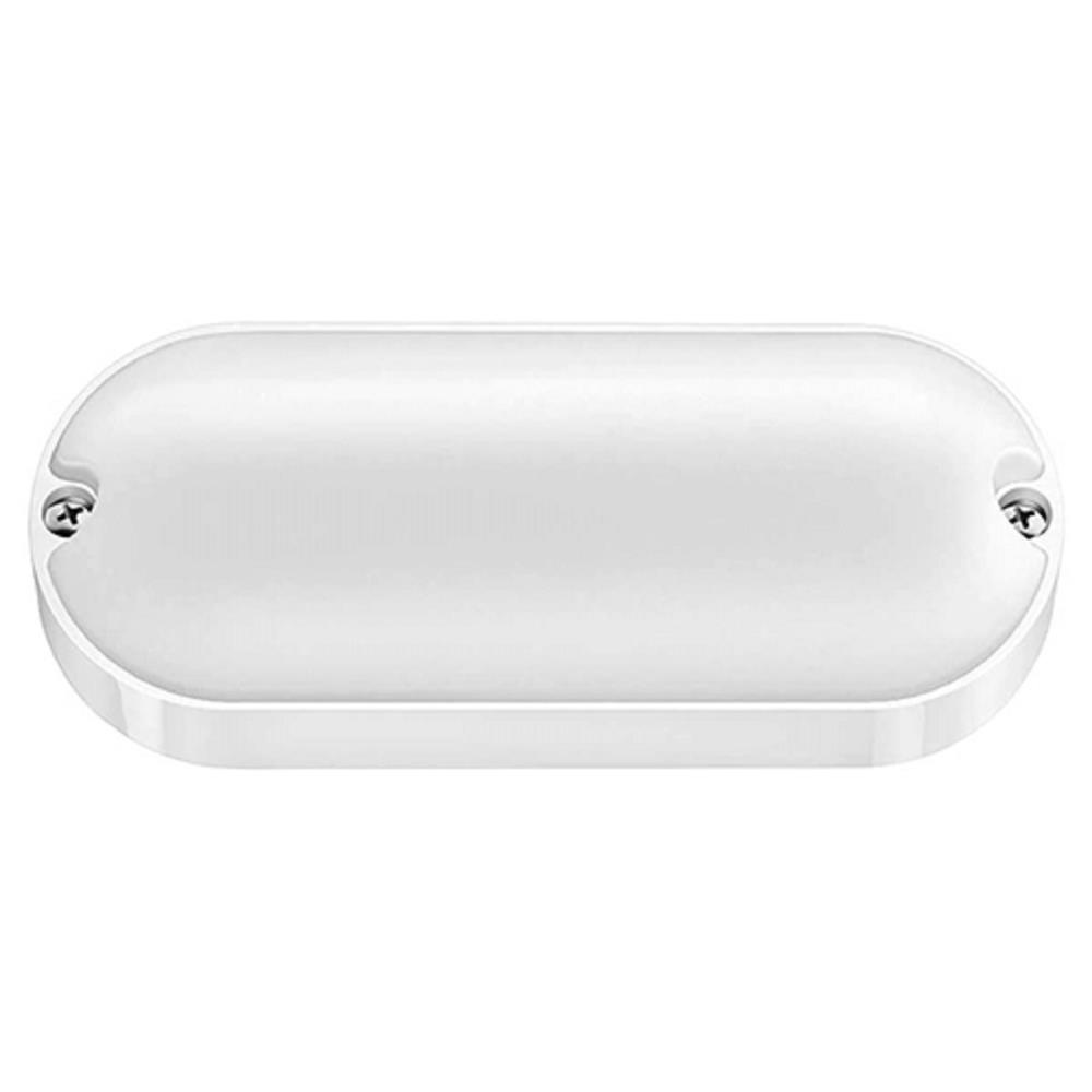 Luminária Tartaruga Elgin Branca, LED, 8W, 6500K, Bivolt, Branco - SHOPAR