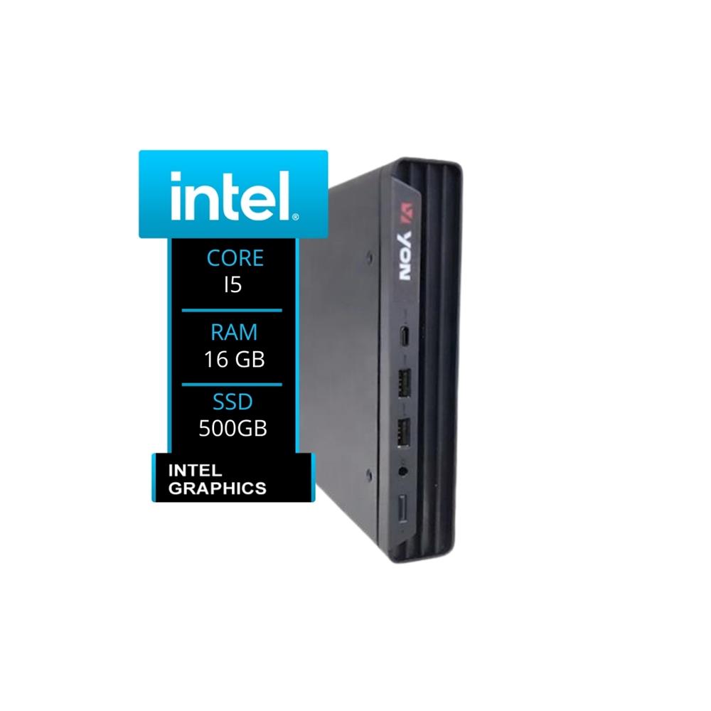 Mini PC Intel Core i5 10400T, 16GB DDR4, SSD 256GB NVMe - SHOPAR